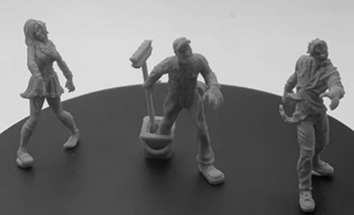 1/35 Resin Figure Model Kit Zombie Monsters Doomsday Apocalypse Undead ...