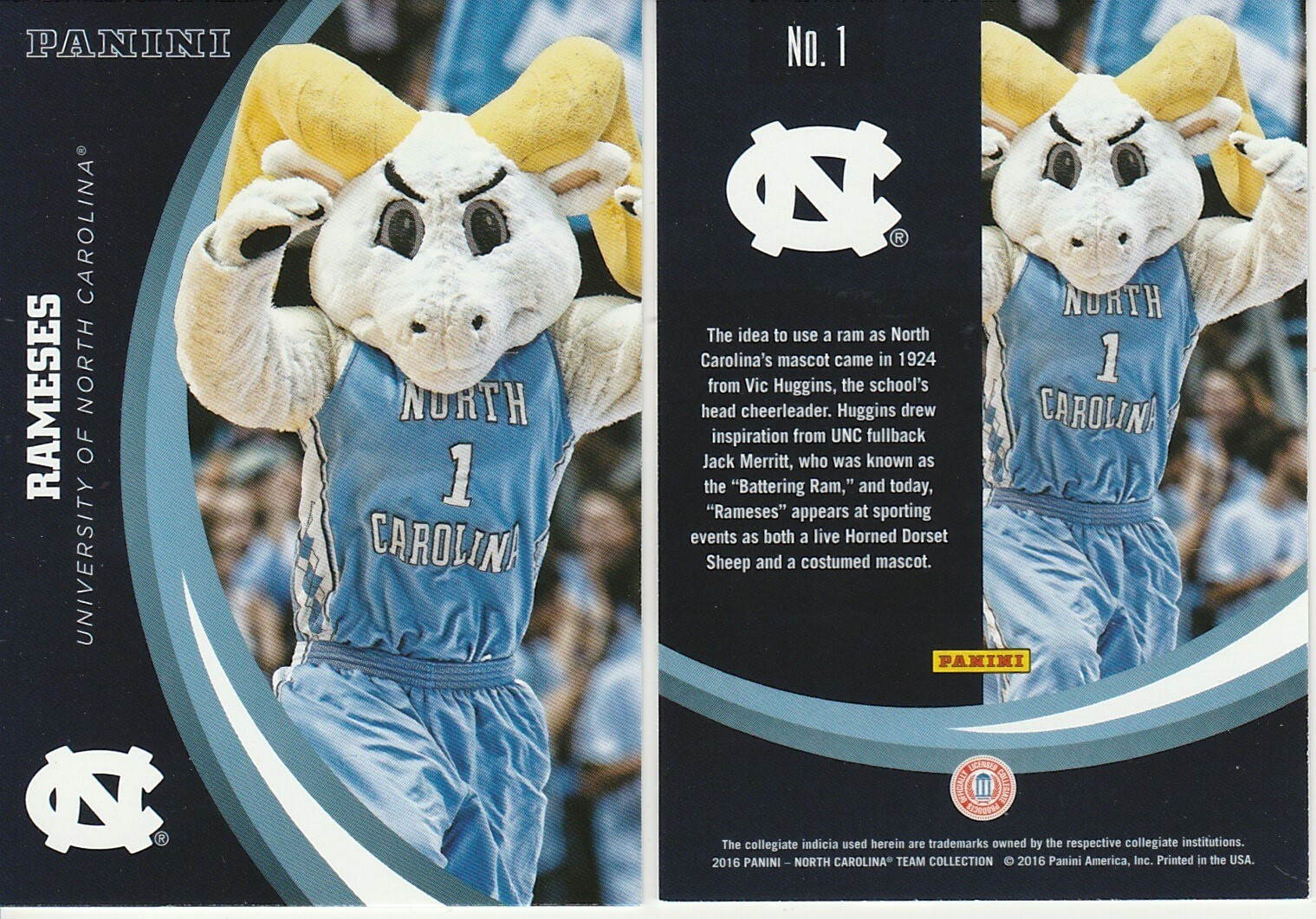 2016 NORTH CAROLINA RAMESES MASCOT HUGE RESALE / INVESTMENT LOT (100 ...