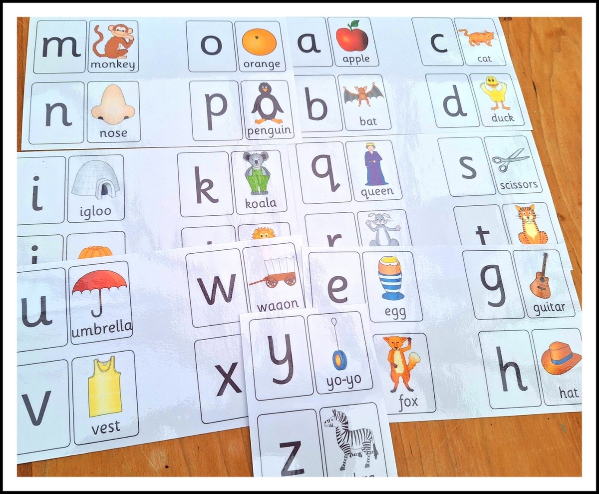Fundations Alphabet Cards