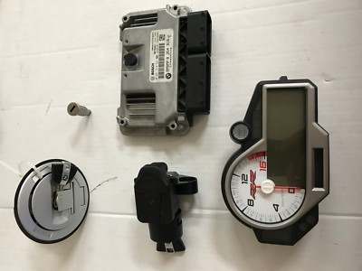 BMW S1000RR OEM ECU Ignition Key Dash Fuel Seat Lock BMSMP 2018 2017 ...
