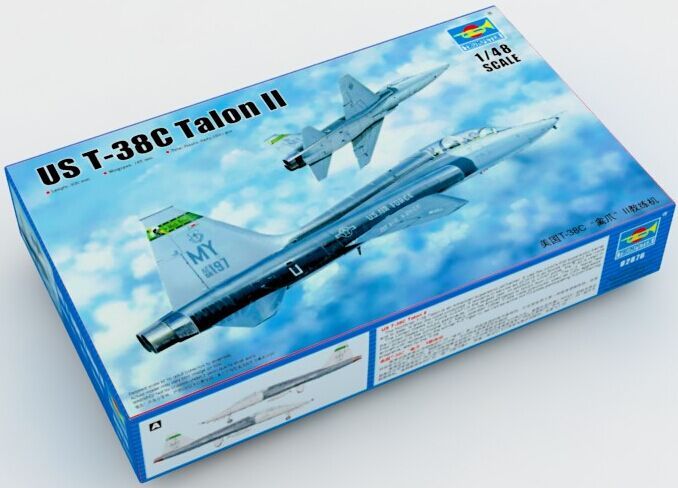 Trumpeter 02876 1/48 T-38C Talon II Plastic model kit | eBay