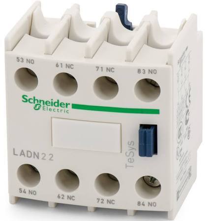 SCHNEIDER ELECTRIC LADN22 -Square D 2NO/2NC Front Mnt Aux Contacts | eBay