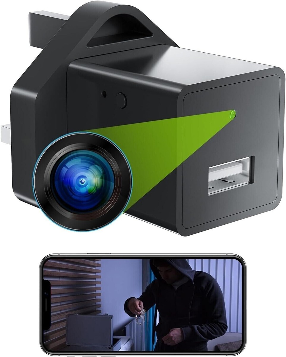 Phone Charger Spy Camera HD Car Charger Hidden Camera With Night