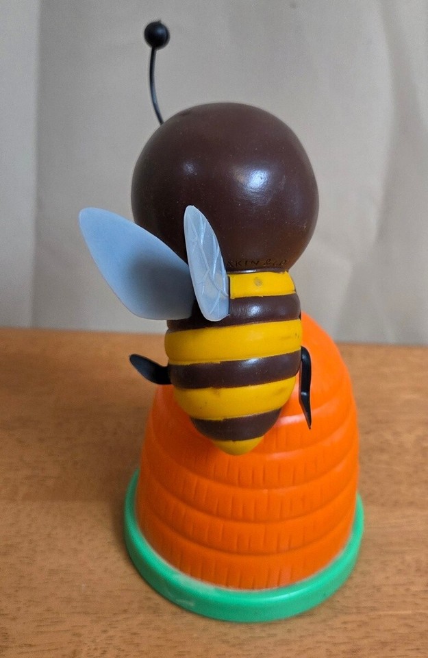 Vintage R. Dakin Honey Bee Beehive Piggy Bank 8" Plastic Figure Hong ...