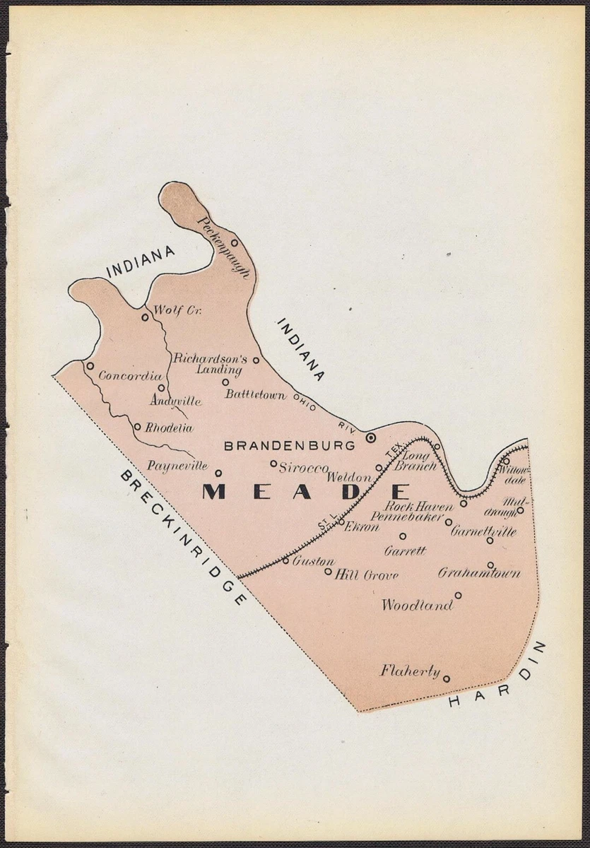 Brandenburg Kentucky On Us Map