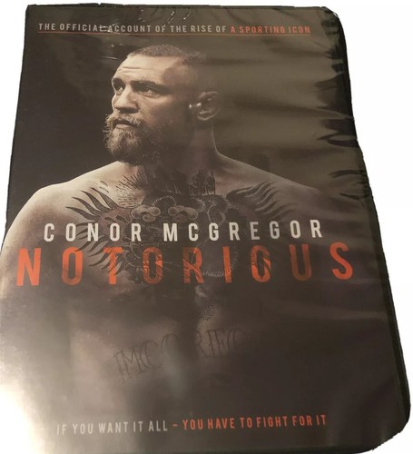 Conor McGregor: Notorious (Irish Bad Boy)DVD, 2017) UFC Fighter ...