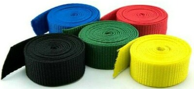50MM POLYPROPYLENE PLAIN WEAVE STRAP WEBBING, CHOOSE COLOUR & LENGTH ...