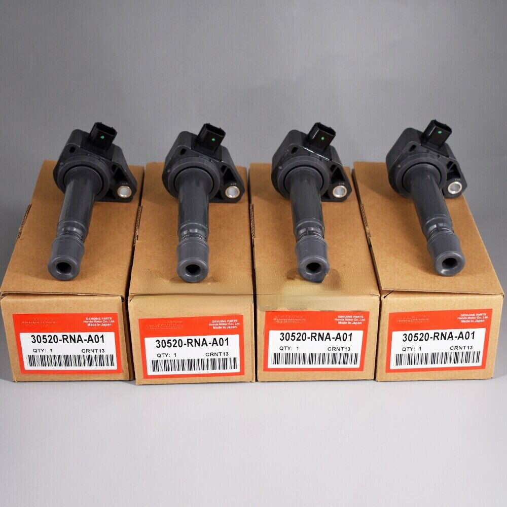 4PCS UF582 IGNITION COIL For 2006 -2011 HONDA CIVIC 1.8L New 30520-RNA ...