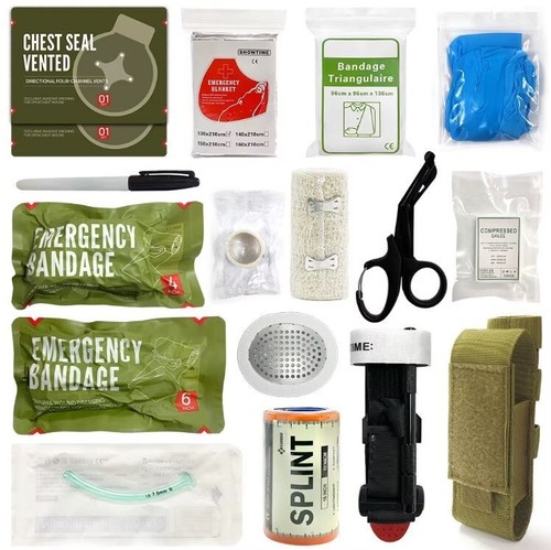 First Aid Trauma Kit To Configure Survival Kit Outdoor Emergency Kit ...