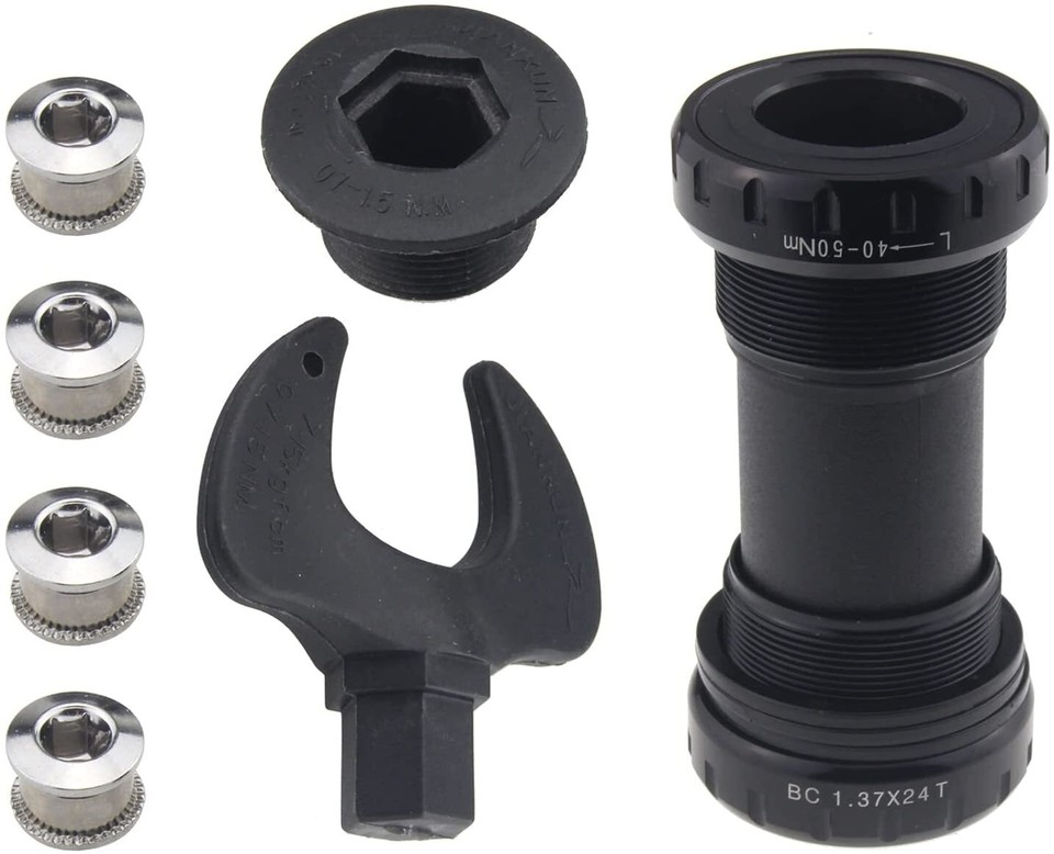 170mm Crankset BCD 104 Crank Arm Bottom Bracket 32T Chainring MTB Road ...