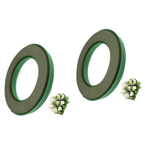 Set of 2 Floral Foam Suction Cup Flower Tray Baby Arrangement ...