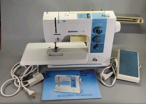 BERNINA 910 Sewing Machine W/ Pedal Guide Table & Power Cord - NEEDS ...