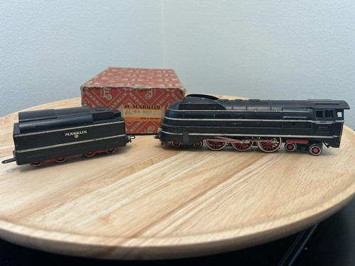 ***Marklin HO Vintage 1954 Used Steam Locomotive with Tender SK800 ...