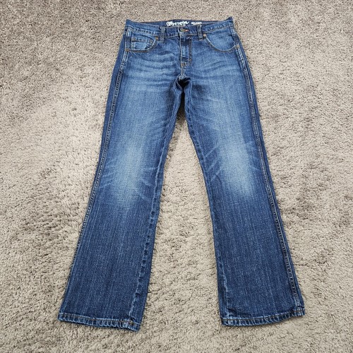 Wrangler Jeans Mens 28 Boot Cut Relaxed Mid Rise Denim Retro Western ...