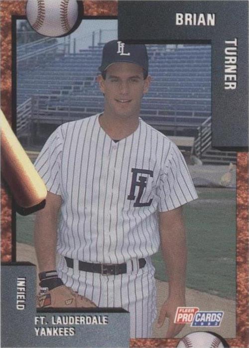 1992 Fleer ProCards Minor League - Brian Turner #2623 (RC) for sale ...