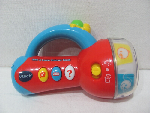 VTech Spin & Learn Colours Torch Interactive Learning Toy | eBay