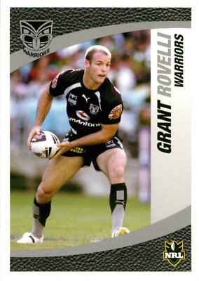 2008 NEW ZEALAND WARRIORS NRL Card GRANT ROVELLI Centenary Daily ...