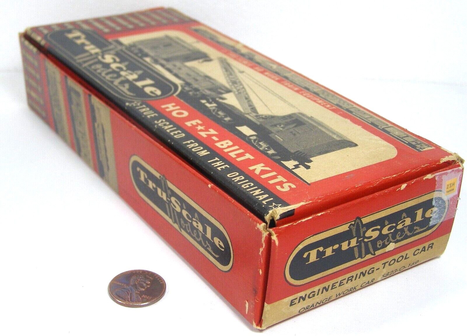 Tru-scale HO Scale Model R.R. Car S823-O-169 Engineering Tool Car ZSH ...