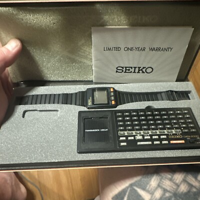 Never Worn Still In Box Seiko Data-2000 Computer Watch | eBay