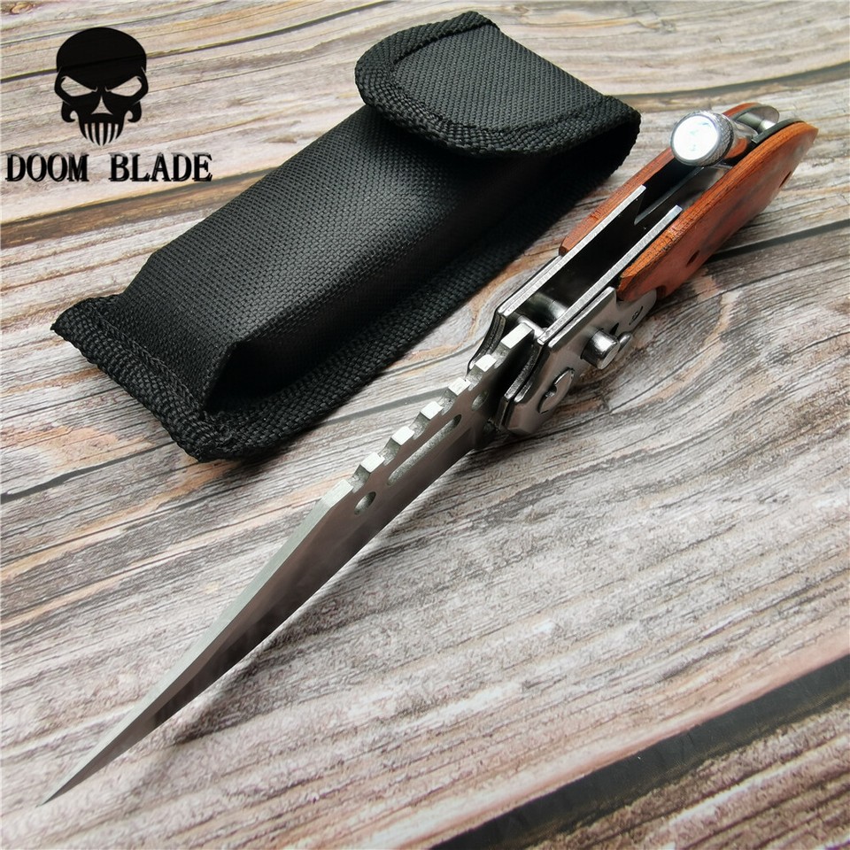 Assisted Blade Knives Pocket Tactical Folding Blade Knife Survival ...