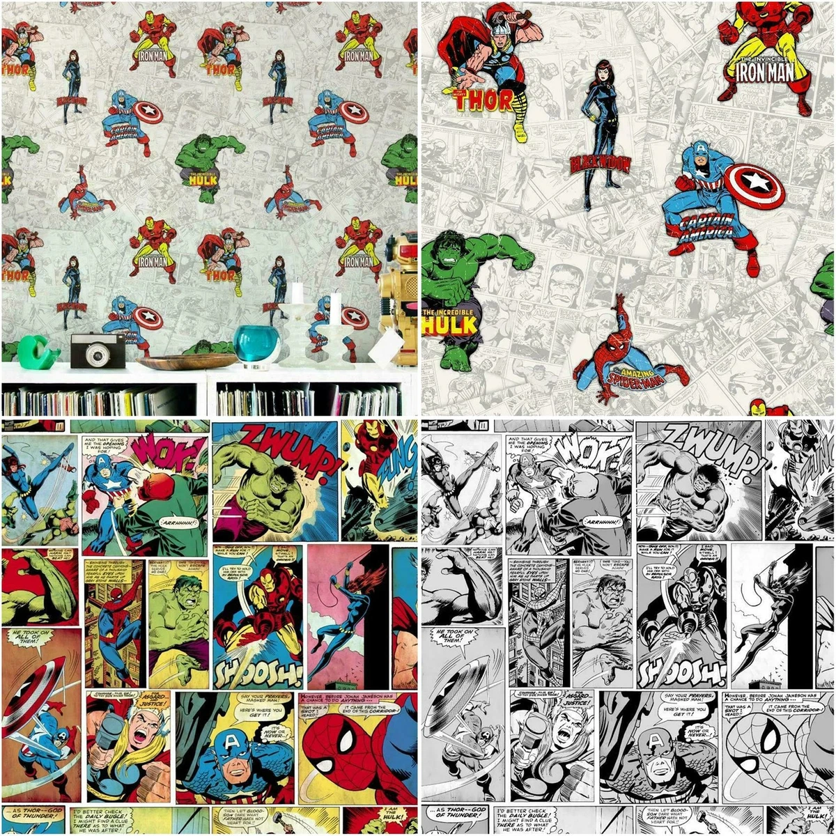 Spiderman Comic Background