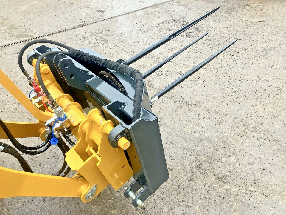 Hydraulic Round Bale Unwinder / Unroller / spike , 3pl & Euro 8 mounts ...