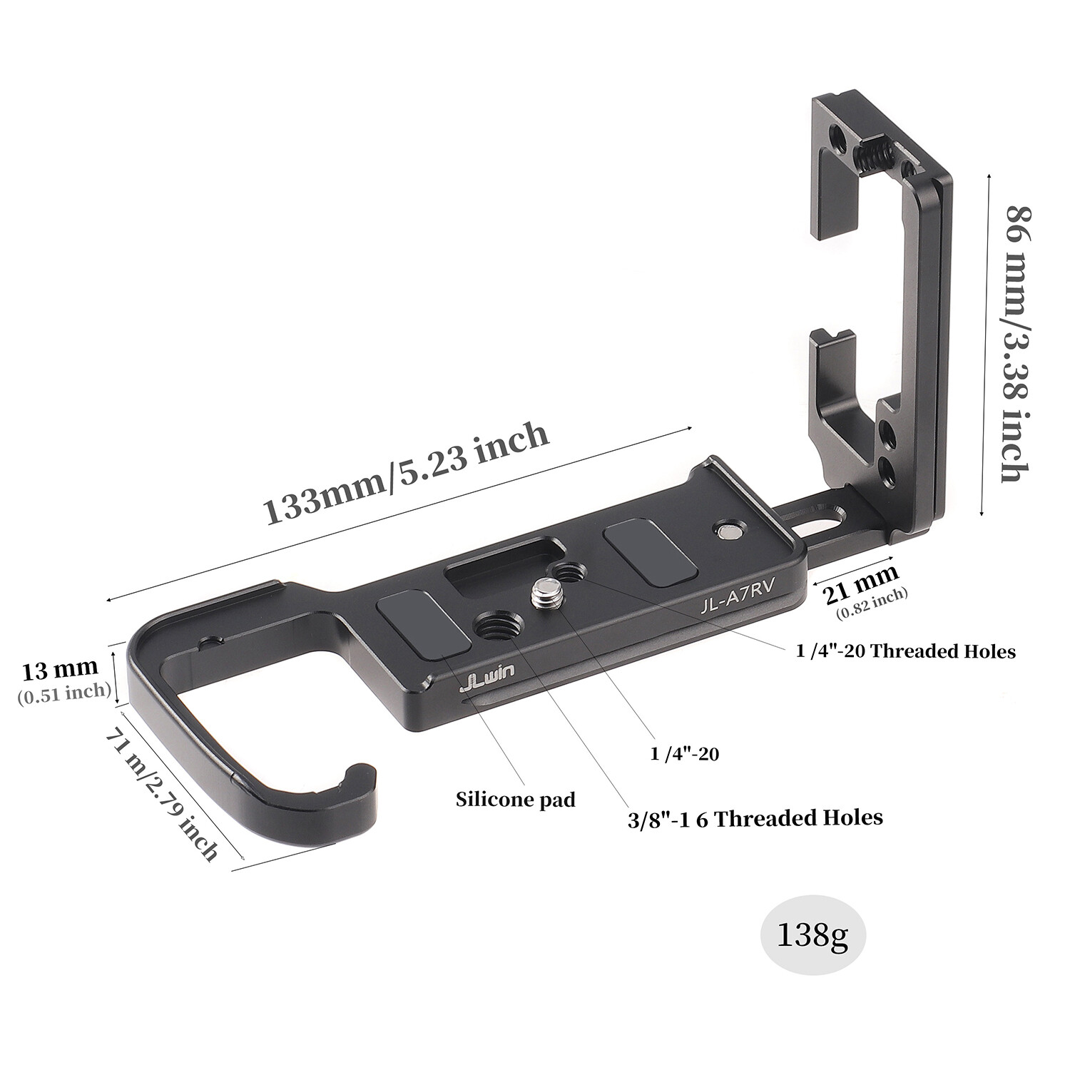 L Plate Vertical Clap Board Tripod L Bracket For Sony A7RV A7R5 | eBay