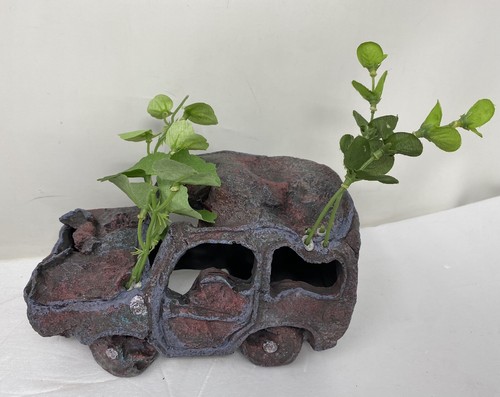 Imitation Car Wreck Aquarium Ornament Car Fish Tank Underwater ...