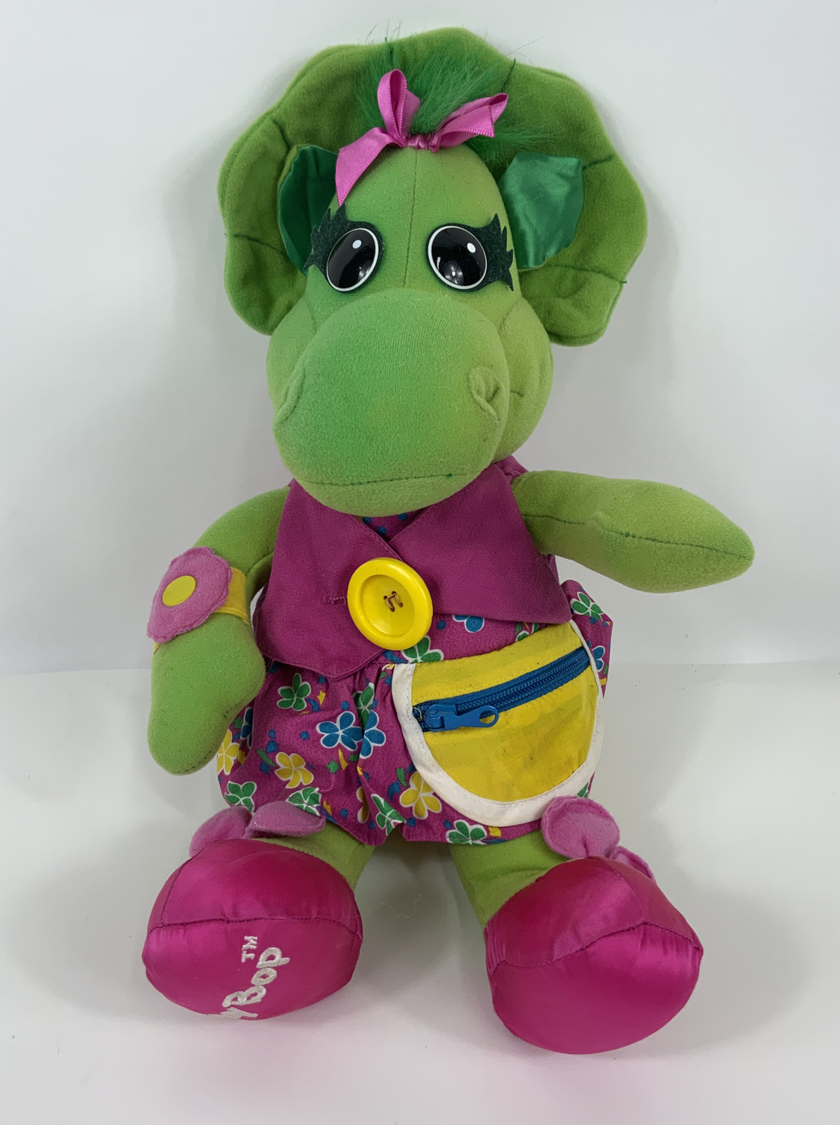 Barney Dress Up Baby Bop Stuffed 17" Plush Playskool 1993 | eBay