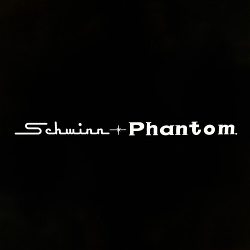 1959 Schwinn Phantom Chain Guard Decal - Vintage - Chainguard | eBay