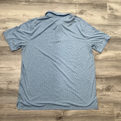 Tasc Performance Polo Shirt Golf Athletic Casual Dotted Print XL | eBay
