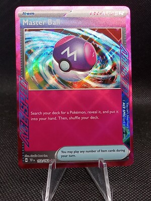 Master Ball 153/162 Ace Spec SV Temporal Forces Pokemon English Fast ...