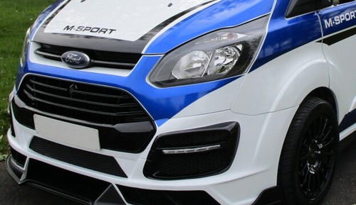 DRL Day Lamps Daytime Running Lights Curved V29 Fit Ford Transit Custom ...