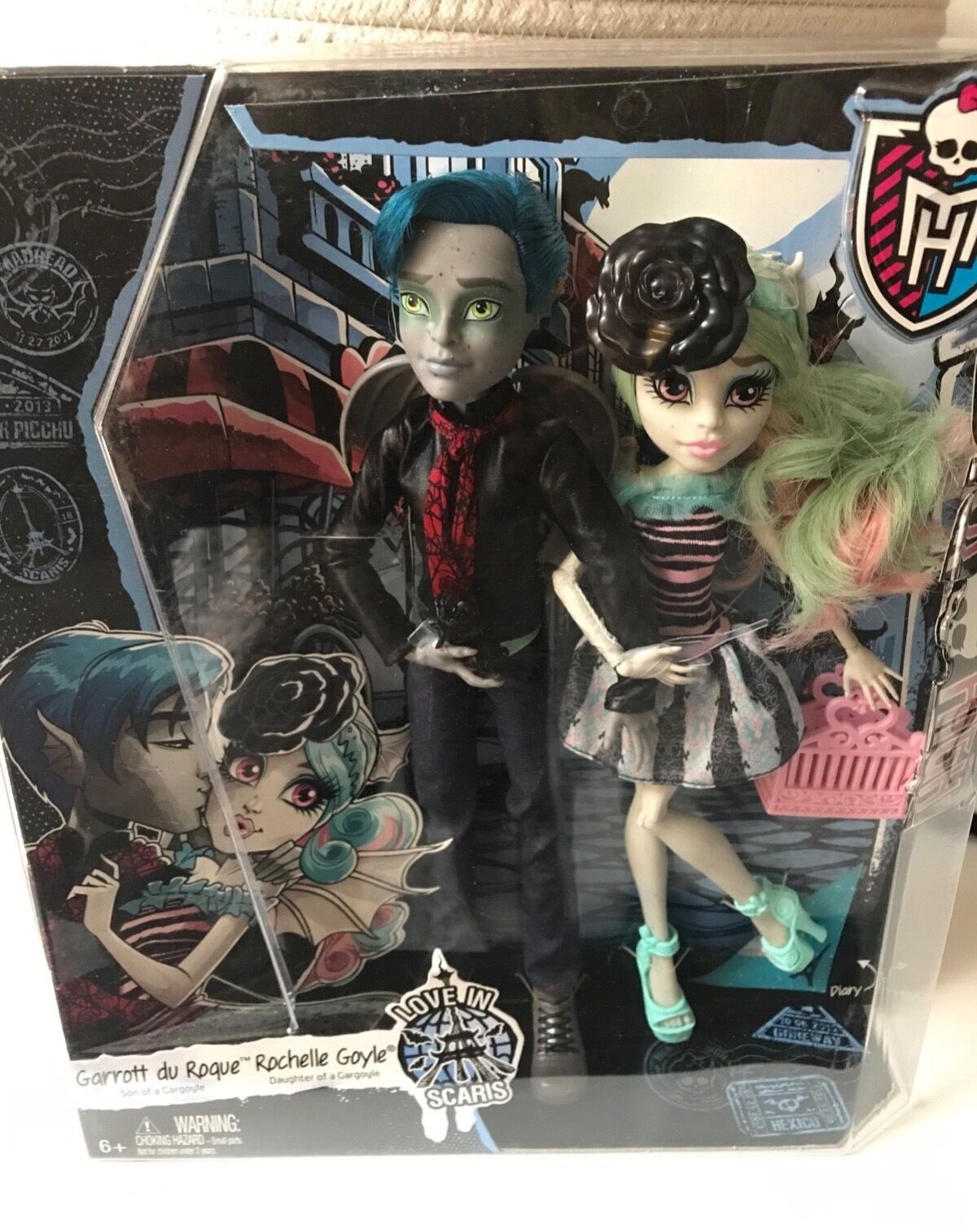 Monster High Love in Scaris Garrott du Roque & Rochelle Goyle Doll Pair ...