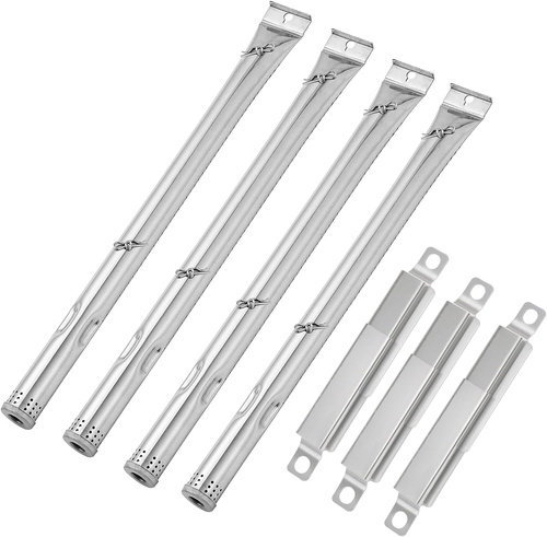 Burner Tubes & Adjustable Crossovers Kit for Charbroil & Master Chef ...