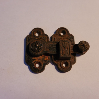 Antique Victorian Cast Iron Latch | eBay