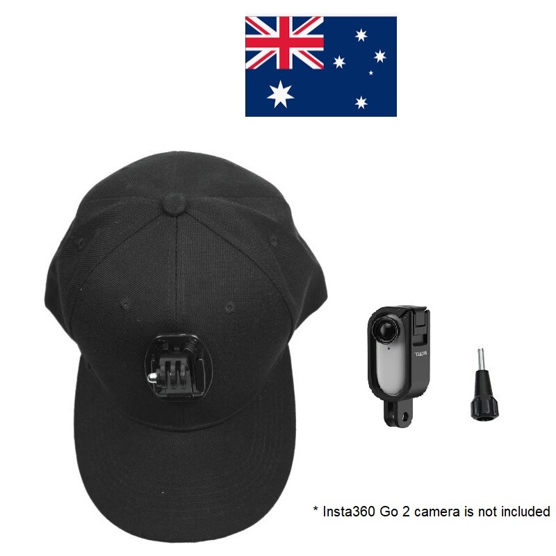 Insta360 GO 2 plstic Mount with Baseball Hat - durable and adjustable ...