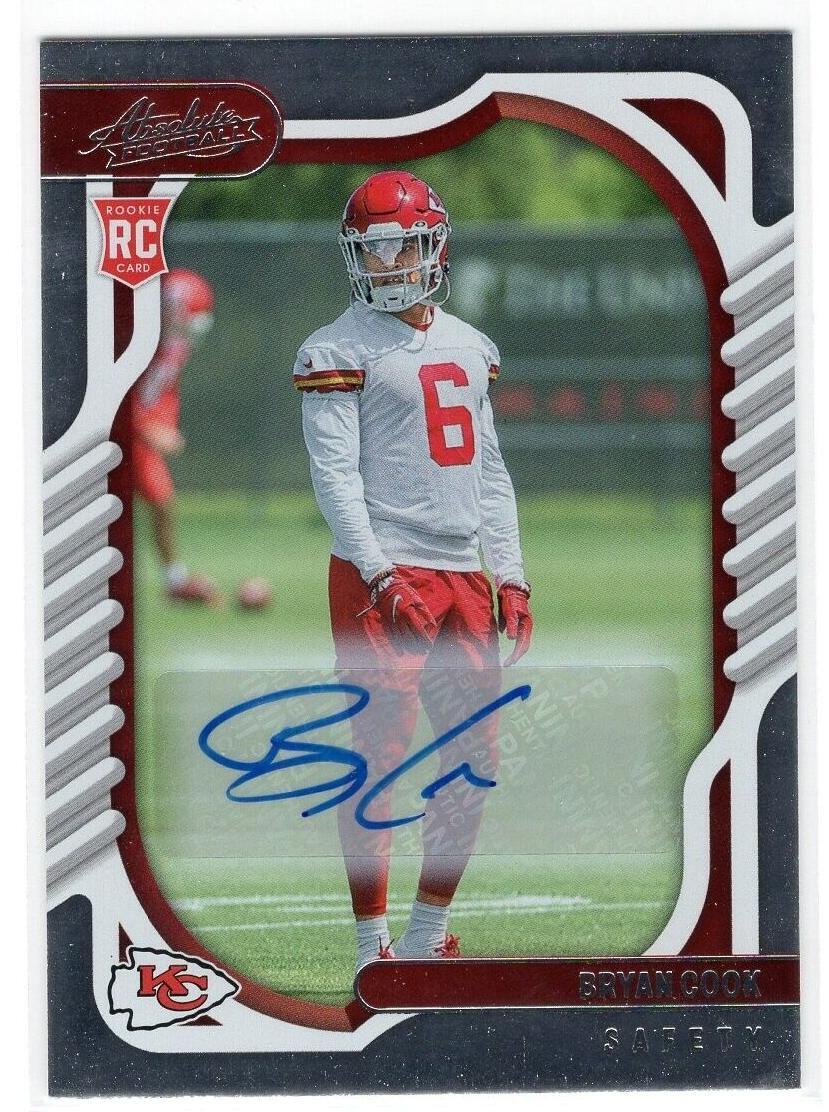 2022 Panini Absolute - Rookies Bryan Cook #149 Signatures (AU, RC) for ...