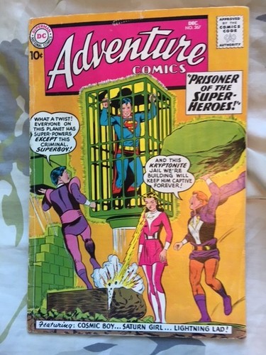 Adventure Comics 267 1959- 2nd Legion of Super-Heroes- Key issue rare ...