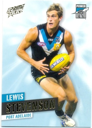 2013 Select AFL Prime Common card 158 - Port Adelaide - Lewis Stevenson ...