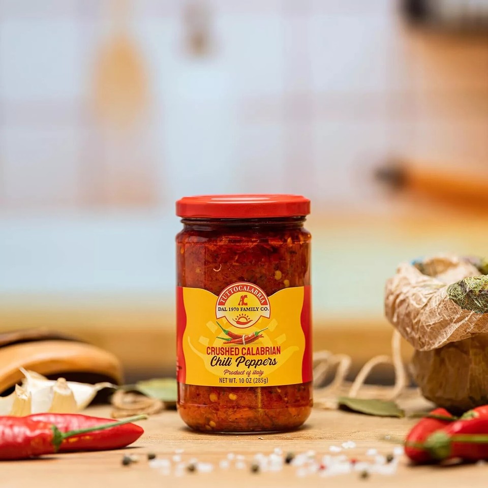Crushed Calabrian Chili Pepper, Paste/spread/sauce, Hot, Savory ...