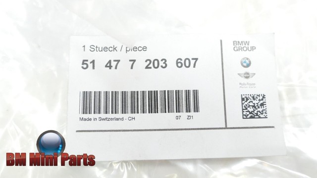 BMW 5 F10 Front Left Illuminated Door Sill Strip 51477203607 Genuine ...