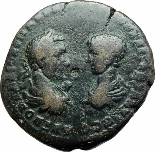 MACRINUS & SON DIADUMENIAN Ancient 217AD Marcianopolis Roman Coin ...