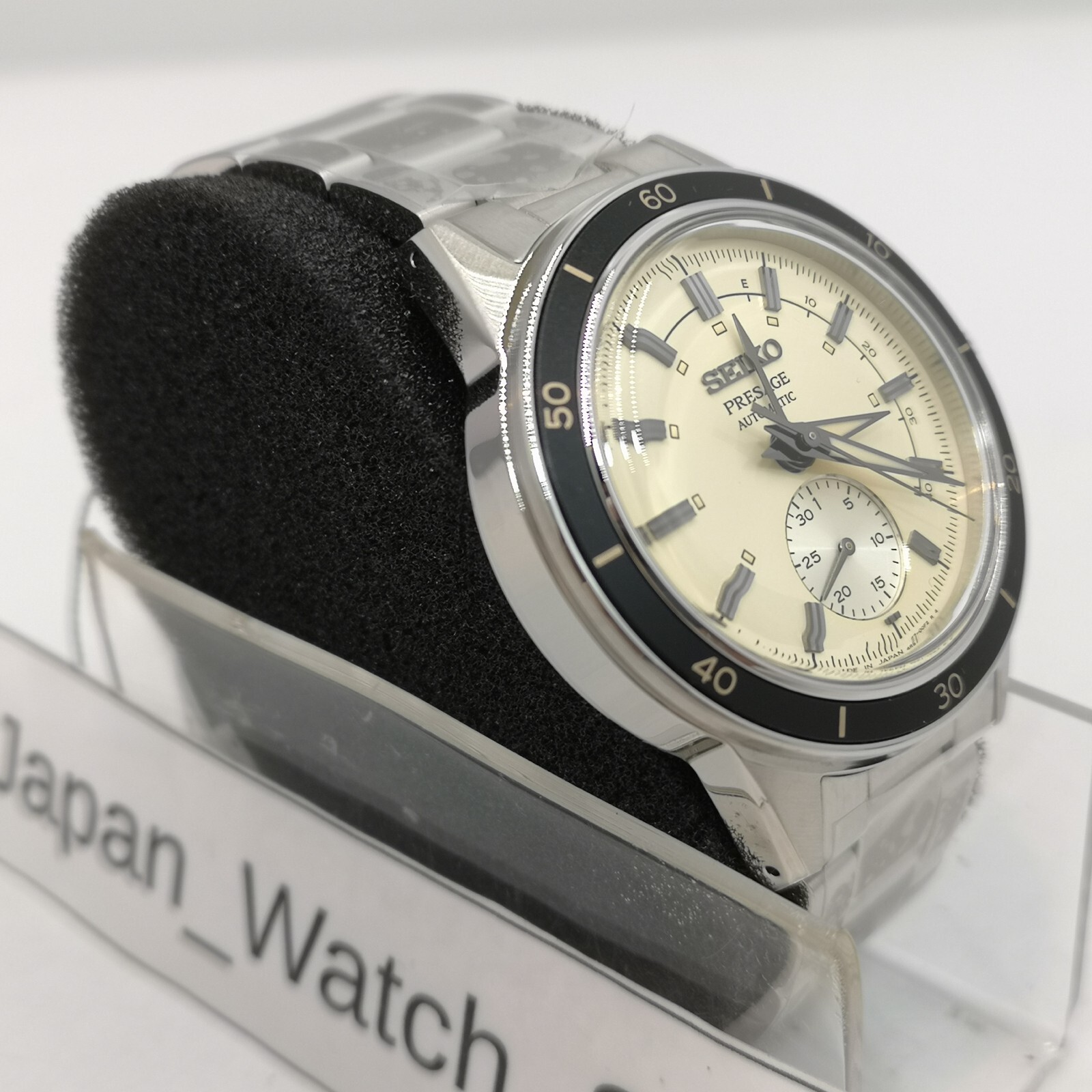 SEIKO PRESAGE SARY209 Ivory Automatic Mechanical Stainless Men Watch ...