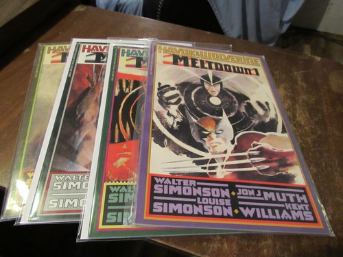 Havok & Wolverine Meltdown #1 2 3 4 Marvel TPB Comic Book Set 1-4 ...