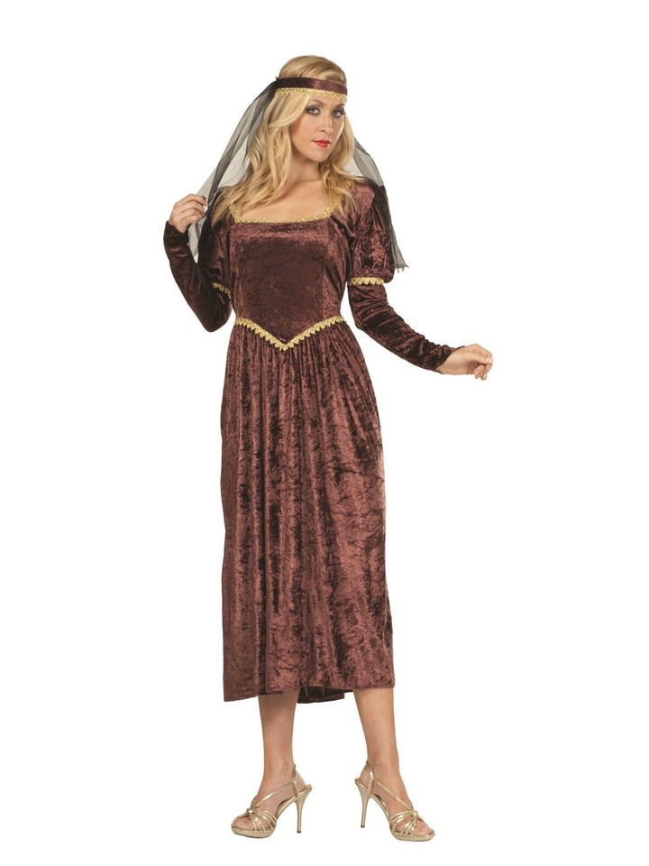 RENAISSANCE PRINCESS LADY WOMAN MEDIEVAL QUEEN FAIRE JULIET FIONA ADULT ...