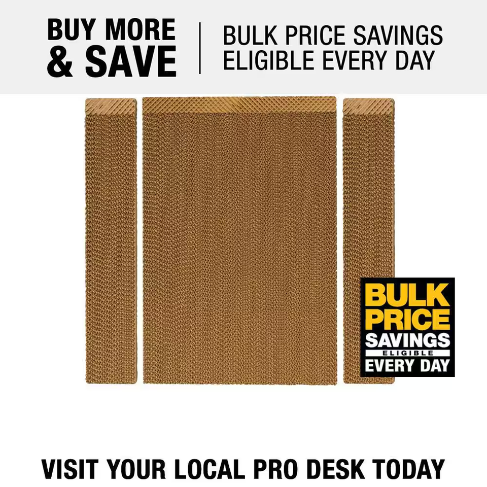 MasterCool Evaporative Cooler Media Pad Set Replacement High Efficiency ...