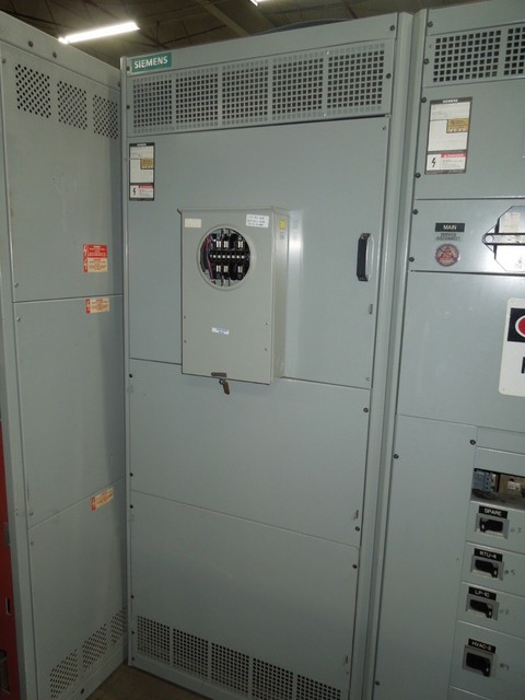 Siemens ITE SB Switchboard 2000a 3ph 208y/120v Fused Main Breaker ...