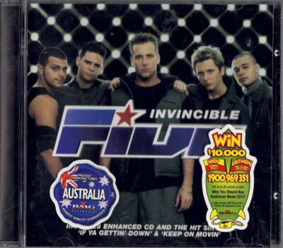 Invincible by 5ive CD, 2000, Like New 743217139223 | eBay Australia