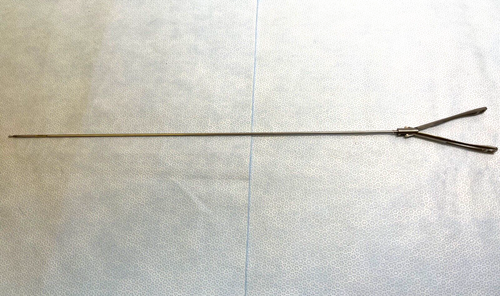 Karl Storz 33510 SG ClickLine Large Laparoscopic Grasper Insert, 70mm ...